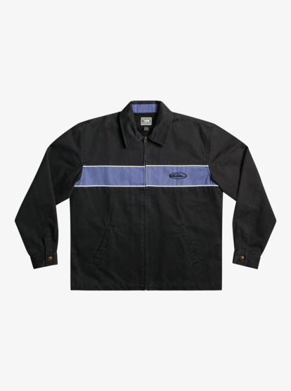 Mens Ancestral Vibe Hooded Twill Jacket | Quiksilver