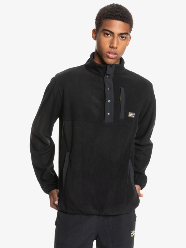 No Destination - Half-Zip Hooded Polar Fleece for Men | Quiksilver