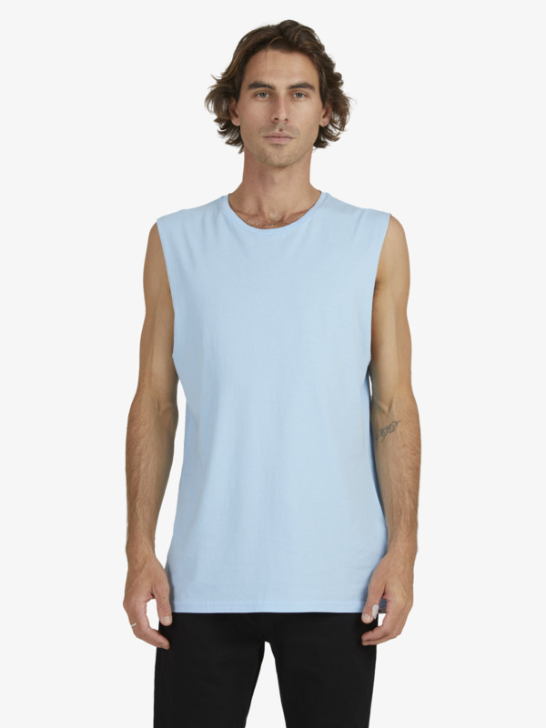Mens Premium Washed Muscle T-Shirt | Quiksilver