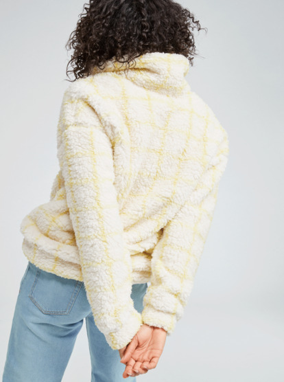 Bonfires On The Beach - Felpa in sherpa da Donna | Roxy